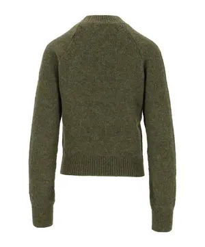 Dries Van Noten Texas High Crewneck Sweater - Green