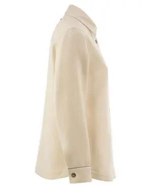 Peserico Button-front Casual Shirt-style Jacket