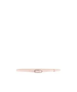Rag & Bone Pure Color Suede Belt - Nude