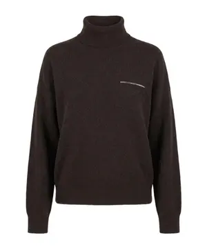 Peserico Roll-neck Ribbed-knit Sweater - No