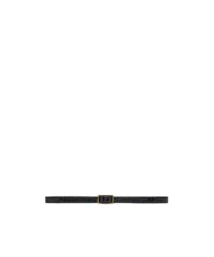 Emporio Armani Embossed Buckle Belt