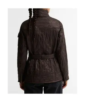 Barbour Quilted Belted Biker Jacket