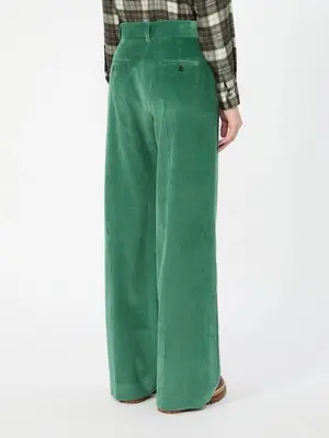 Max Mara Cotton Velvet Trousers