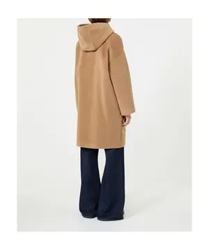 Max Mara Wool And Alpaca Beaver Cloth Coat