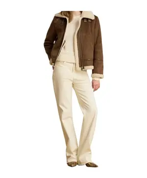 Ralph Lauren Buckle-trim Faux-suede Jacket