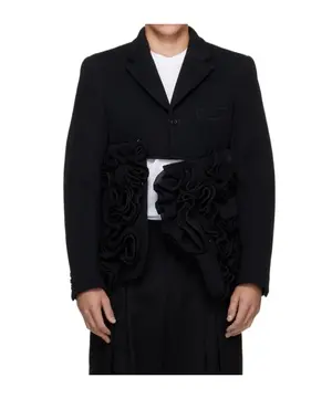 Comme Des Garçons Long-sleeve Jacket - Black