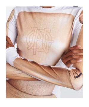 JEAN PAUL GAULTIER Trompe Lœil Jersey Catsuit