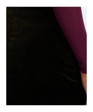 JIL SANDER Cotton Velvet Maxi Skirt