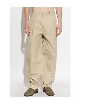 Dsquared2 Pleated Design Casual Pants - Beige