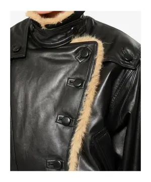 Isabel Marant Étoile Valina Leather Coat