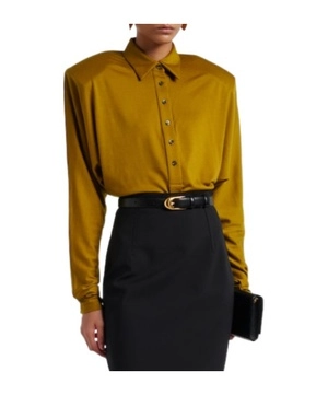 MUGLER Wool-blend Bodysuit - No