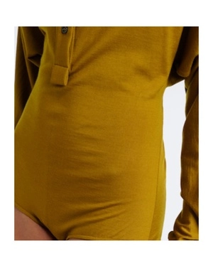 MUGLER Wool-blend Bodysuit - No