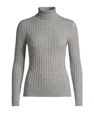 Peserico Ribbed-knit Roll-neck Sweater - No
