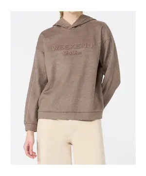 Max Mara Jersey Hooded Sweatshirt