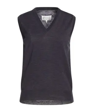 MAISON MARGIELA Sleeveless Jumpers - Black