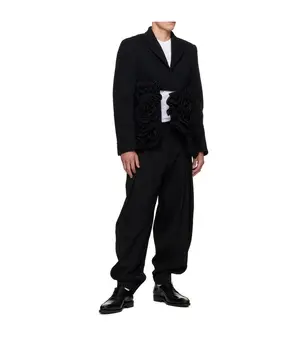Comme Des Garçons High-waisted Trousers