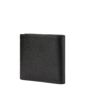 Fendi Ff Wallet Full-grain Leather Bi-fold Wallet