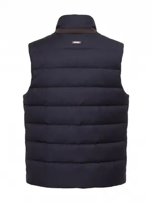 Peserico Flannel Down Quilted Gilet