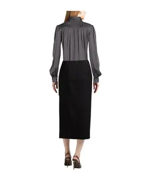 Saint Laurent Bow Blouse