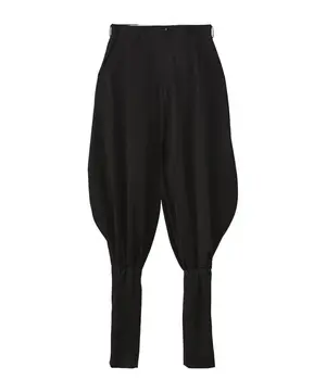 Comme Des Garçons Trousers With Belt Loops - Black