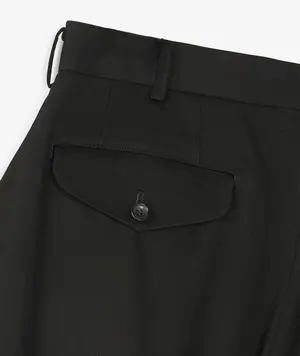 Comme Des Garçons Trousers With Belt Loops