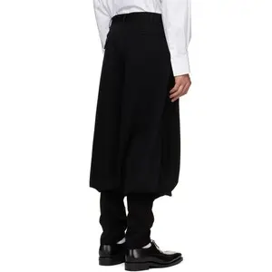 Comme Des Garçons Trousers With Belt Loops