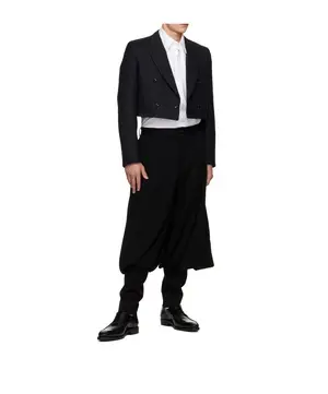 Comme Des Garçons Trousers With Belt Loops