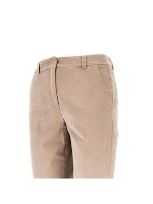 Max Mara Corduroy Straight-leg Pants