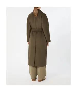 Max Mara Wool And Alpaca Teddy Coat - Khaki