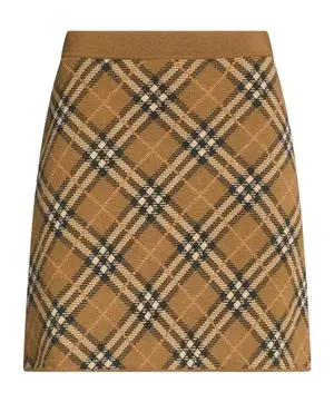 Burberry Mini Skirts - Brown