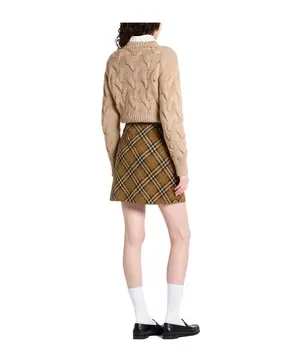 Burberry Mini Skirts - Brown