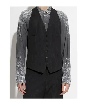 Dsquared2 Striped Buttoned Vest