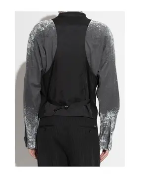 Dsquared2 Striped Buttoned Vest