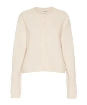Max Mara Wool And Cashmere Yarn Cardigan Ice