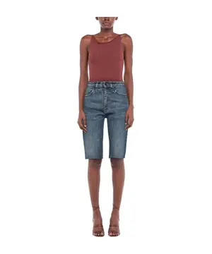 Saint Laurent Denim Shorts