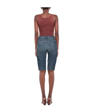Saint Laurent Denim Shorts