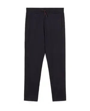 Loro Piana Draw-cord Strap Sweatpants - Navy Blue