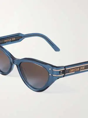 Dior Logo Sunglasses - Black