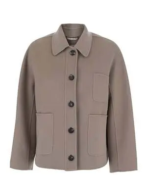 Max Mara Cloe Boxy Jacket - Gray