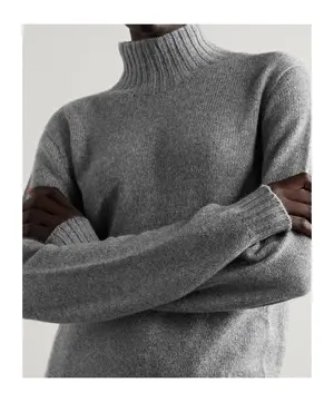 THE ROW Kensington Turtleneck Jumper - Grey