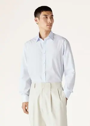 Loro Piana Buckle Long-sleeved Shirt