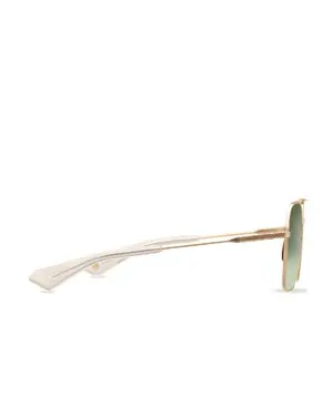 Dita Geometric Frame Sunglasses