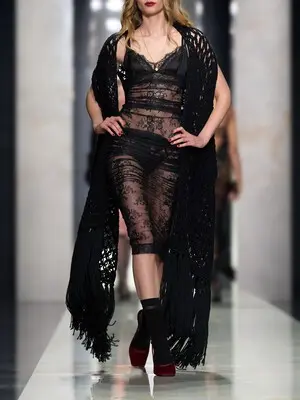 Dolce & Gabbana Lace-trimmed Silk-blend Satin Bra