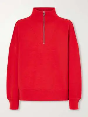 Varley Hawley Jersey Sweatshirt - Red