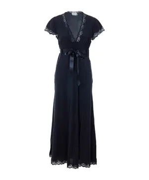 Rixo V-neck Marlice Dress - Black