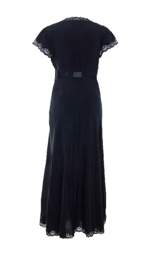 Rixo V-neck Marlice Dress - Black