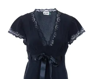 Rixo V-neck Marlice Dress - Black