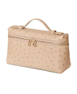 Loro Piana Zippered Shoulder Bag