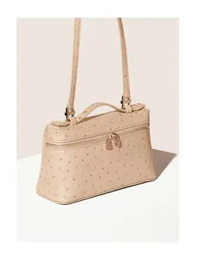 Loro Piana Zippered Shoulder Bag