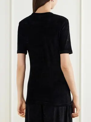 Suzie Kondi Tali Crushed Velvet T-shirt